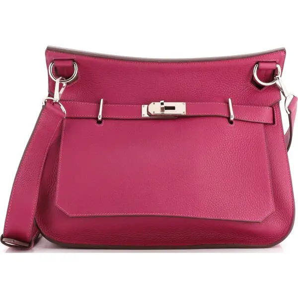 Hermès Jypsiere Bag Clemence 34 - Pink