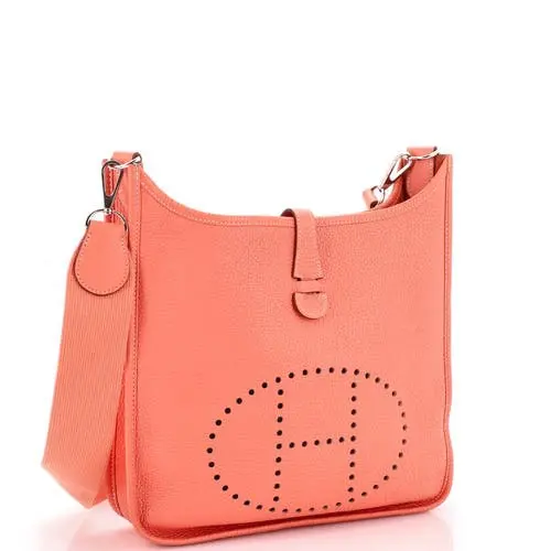 Hermès Evelyne Bag Gen I Clemence Pm - Orange