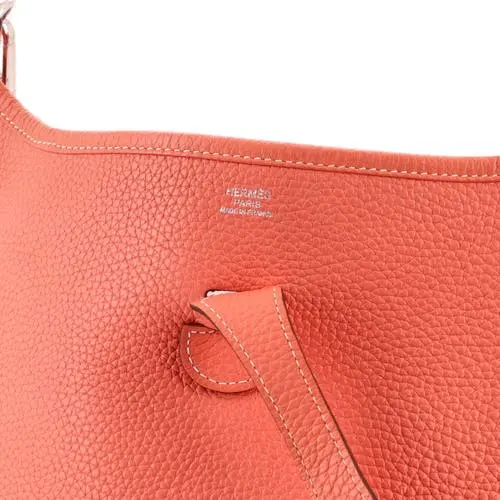 Hermès Evelyne Bag Gen I Clemence Pm - Orange