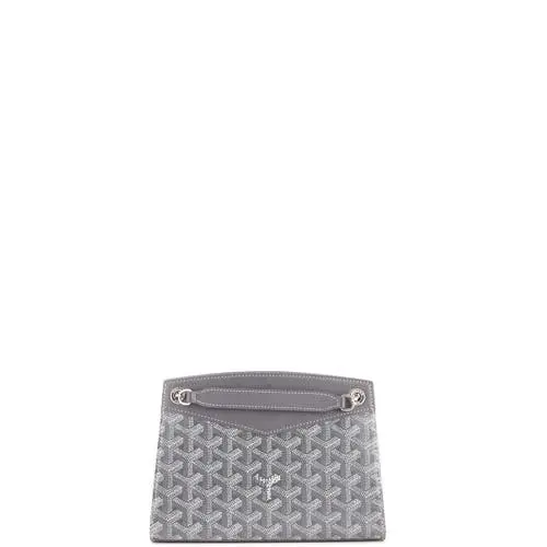Goyard Structured Rouette Chain Shoulder Bag Coated Canvas Mini
