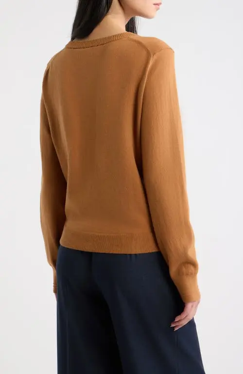 TAHARI ASL Fine-knit Cotton Blend Cardigan