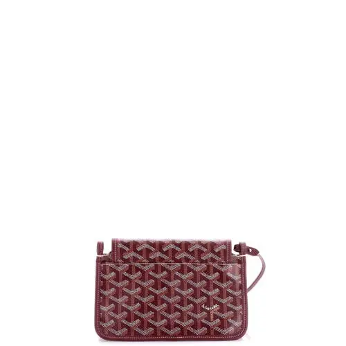 Goyard Plumet Clutch Wallet Coated Canvas - Burgundy