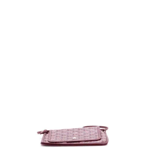 Goyard Plumet Clutch Wallet Coated Canvas - Burgundy
