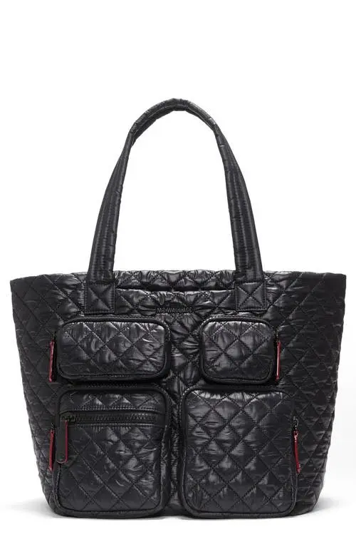 Mz Wallace Medium Metro Travel Tote - Black