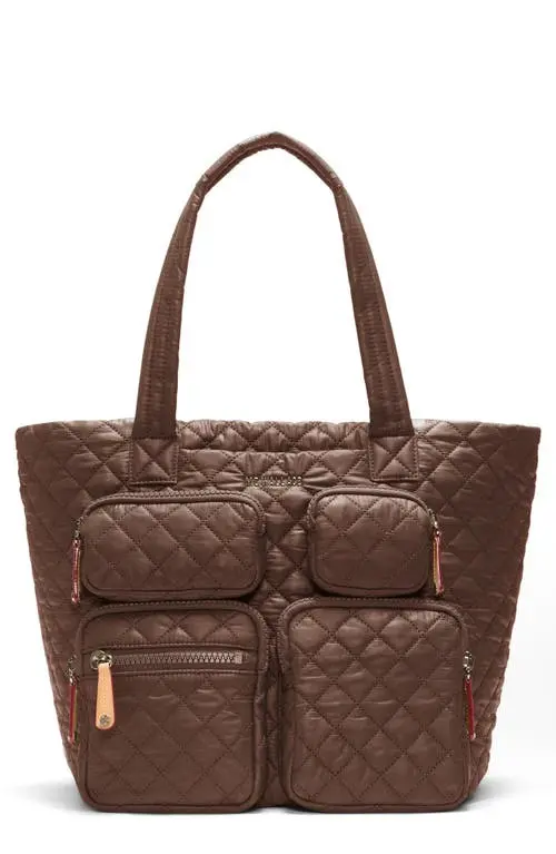 Mz Wallace Medium Metro Travel Tote - Walnut