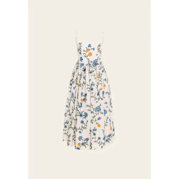 Agua Bendita Mielero Midi Brisa Midi Dress