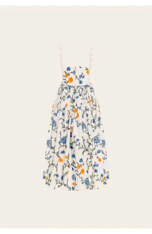 Agua Bendita Mielero Midi Brisa Midi Dress