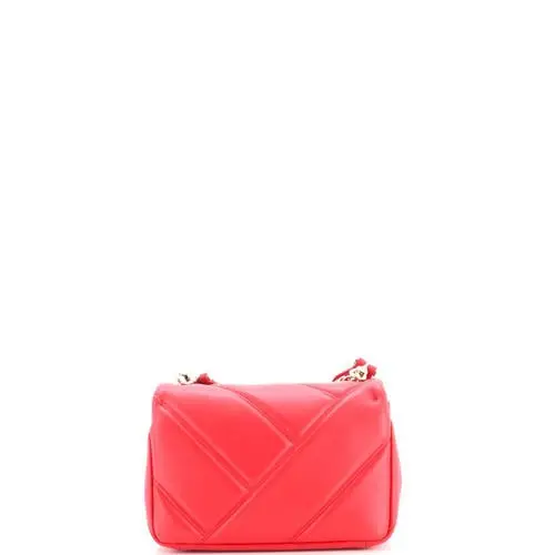 BVLGARI Serpenti Cabochon Messenger Bag Diagonal Quilted Leather Small