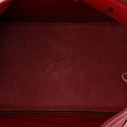 Hermès Birkin Handbag Togo With Gold Hardware 35 - Red