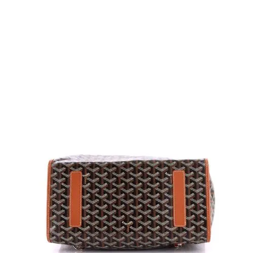 Goyard Saint Leger Briefcase Backpack Coated Canvas
