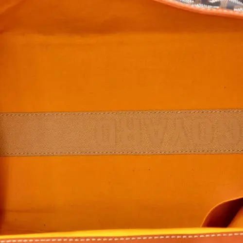 Goyard Saint Leger Briefcase Backpack Coated Canvas
