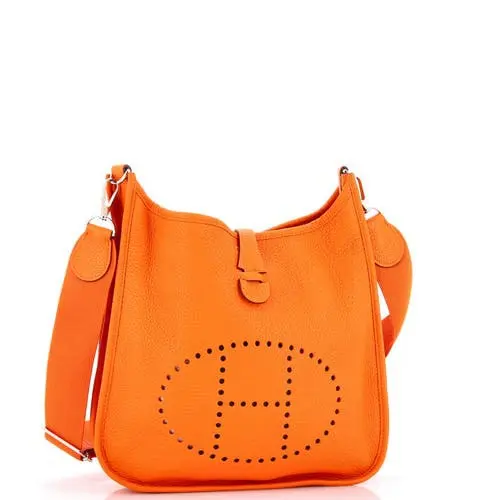 Hermès Evelyne Bag Gen Iii Clemence Pm - Orange
