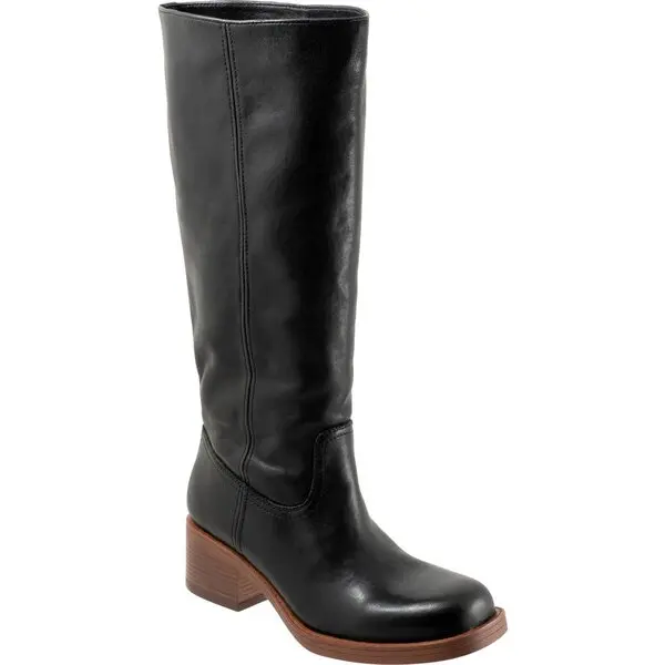 Eos Gauchicas Leather Knee-high Boots - Ash