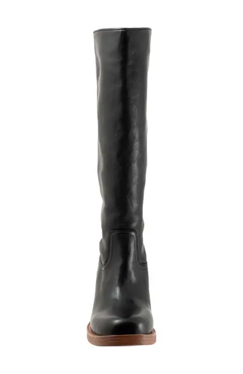 Eos Gauchicas Leather Knee-high Boots - Ash