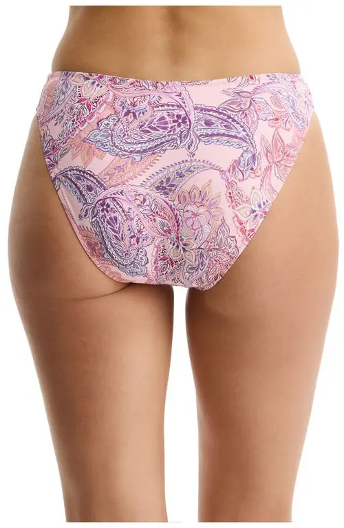 GOTTEX Boho Bloom Classic Mid Rise Swim Bottom - Pink-multi