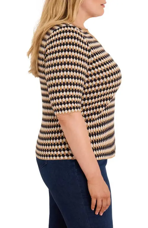 NIC+ZOE Jacquard Sweater