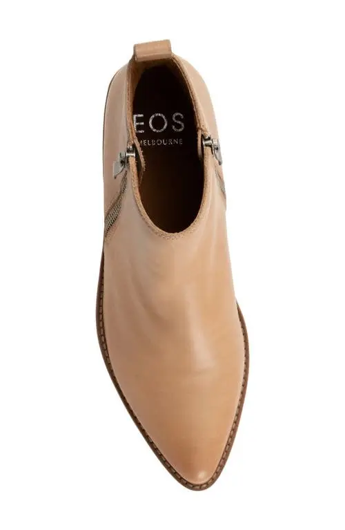 Eos Zense Leather Bootie - Tan