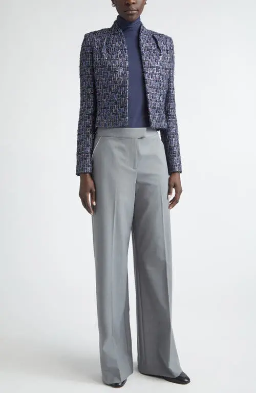 St. John Monmartre Sequin Tweed Jacket