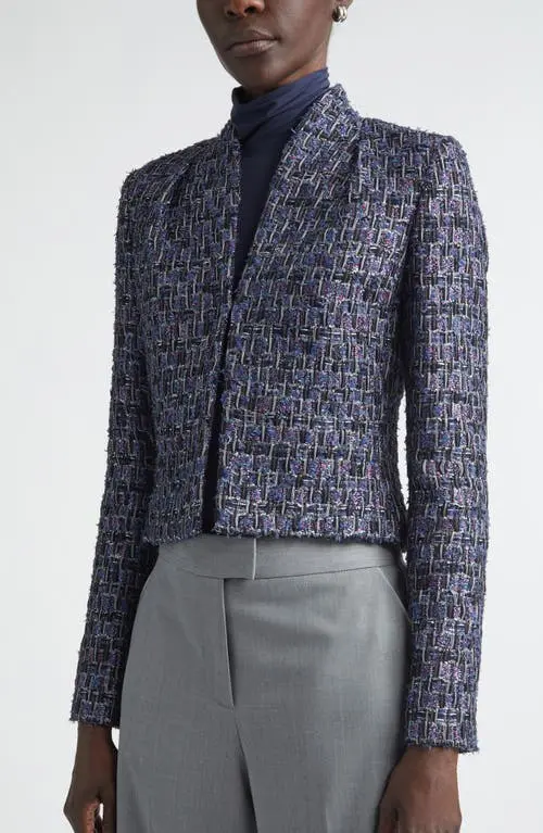 St. John Monmartre Sequin Tweed Jacket