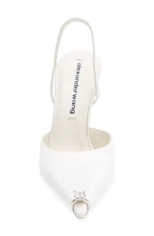Alexander Wang Akilita Pointed Toe Slingback Pump