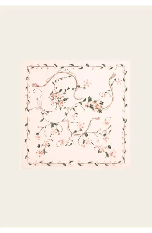 Agua Bendita Ceiba Navegante Scarf - Ivory