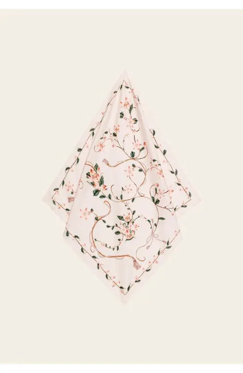 Agua Bendita Ceiba Navegante Scarf - Ivory