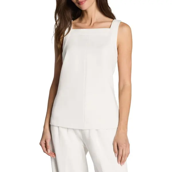 Spanx Square Neck Tank - Ivory