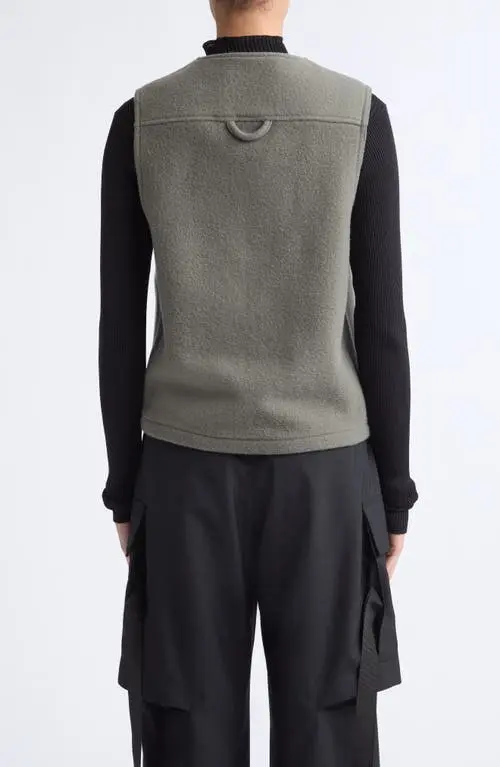 RIER Riek Wool Fleece Zip Vest