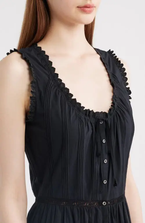 DÔEN Hortense Organic Cotton Midi Dress