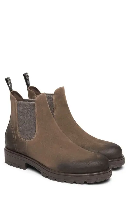 NEROGIARDINI Chelsea Boot - Dark Taupe
