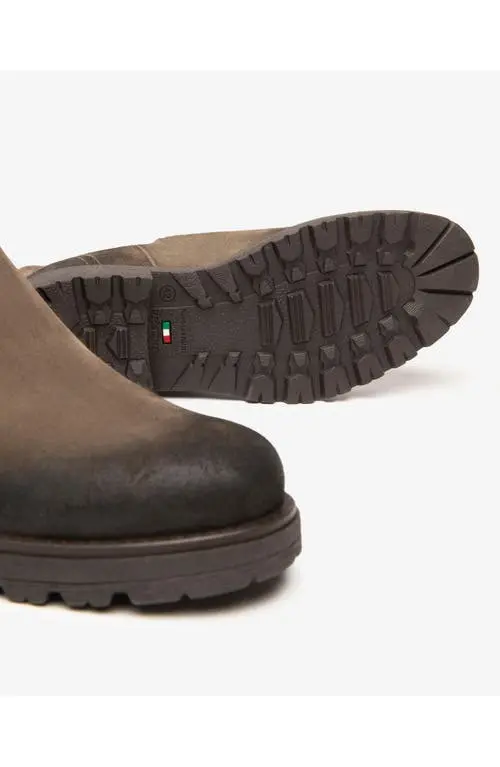 NEROGIARDINI Chelsea Boot - Dark Taupe