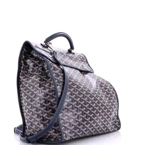 Goyard Saint Leger Briefcase Backpack Coated Canvas