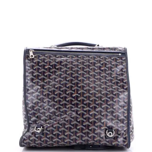 Goyard Saint Leger Briefcase Backpack Coated Canvas