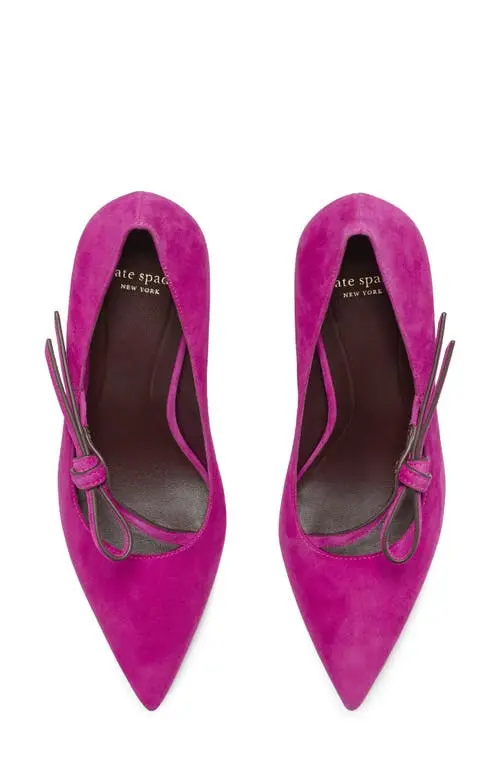 Kate Spade New York Loop Pointed Toe Pump - Beet