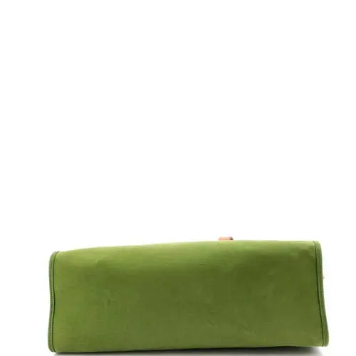 Hermès Herbag Zip Leather And Toile 39