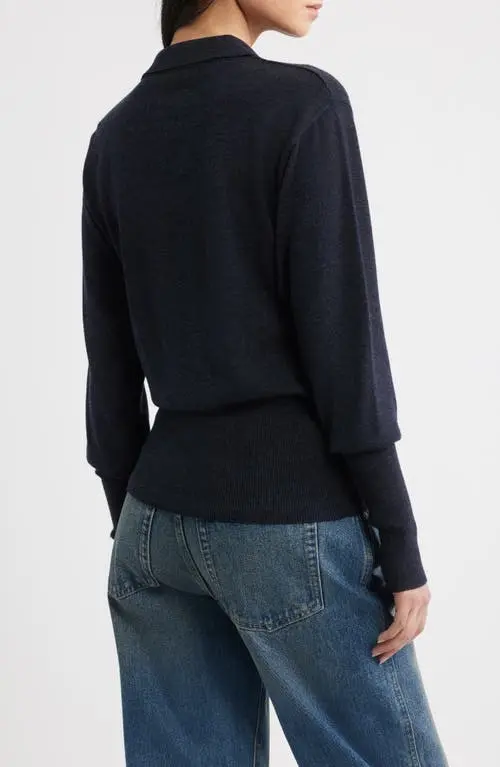DL1961 November Long Sleeve Wool Polo