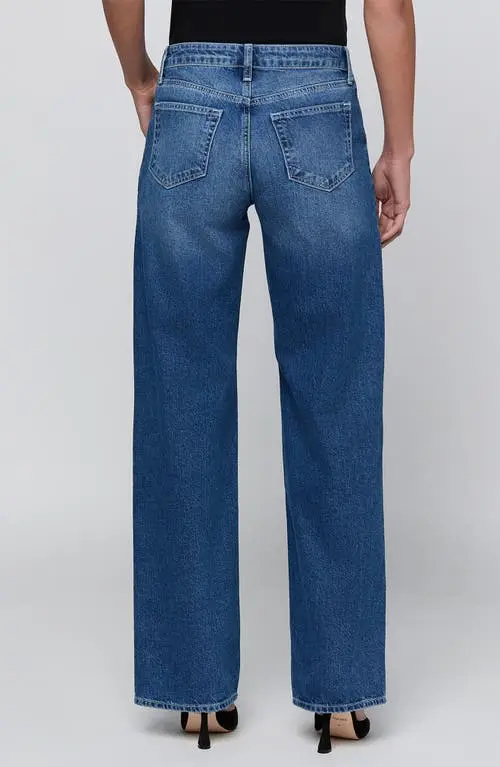 L'Agence Christel High Waist Wide Leg Jeans
