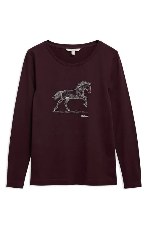 Barbour Rosamund Horse Graphic T-shirt