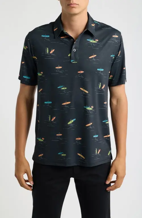 KAHALA Surf Check Performance Polo