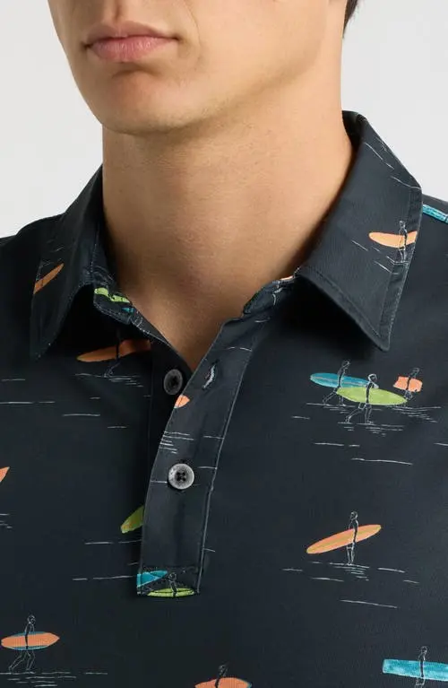 KAHALA Surf Check Performance Polo