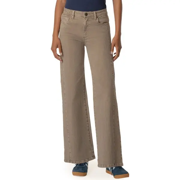Kut From The Kloth Meg High Waist Wide Leg Jeans - Grey