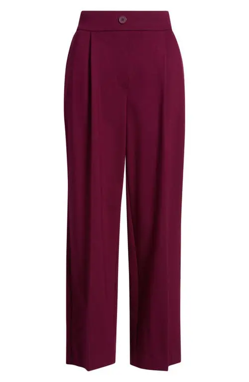 Anne Klein Pleated Wide Leg Pants
