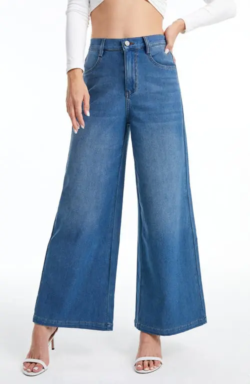 BAYEAS High Waist Wide Leg Flare Jeans