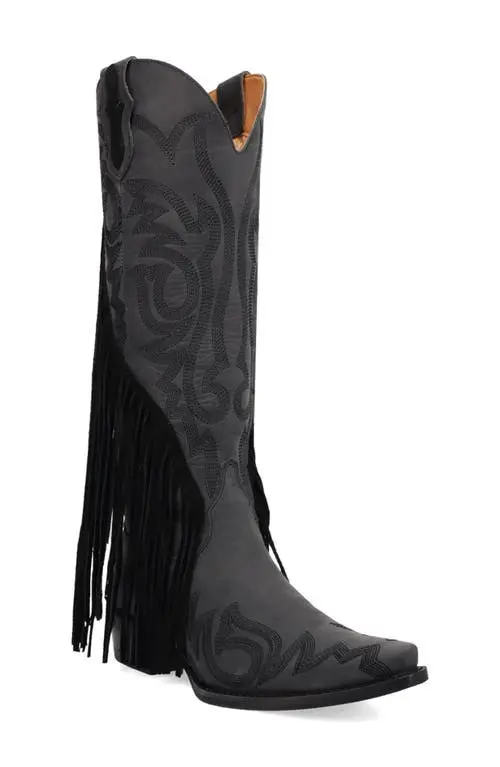 DINGO Walk West Western Boot - Black