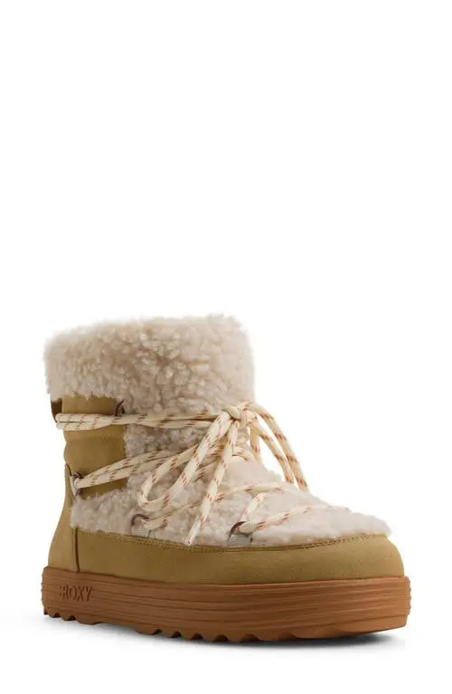 Roxy Hot Cocoa Faux Shearling Boot
