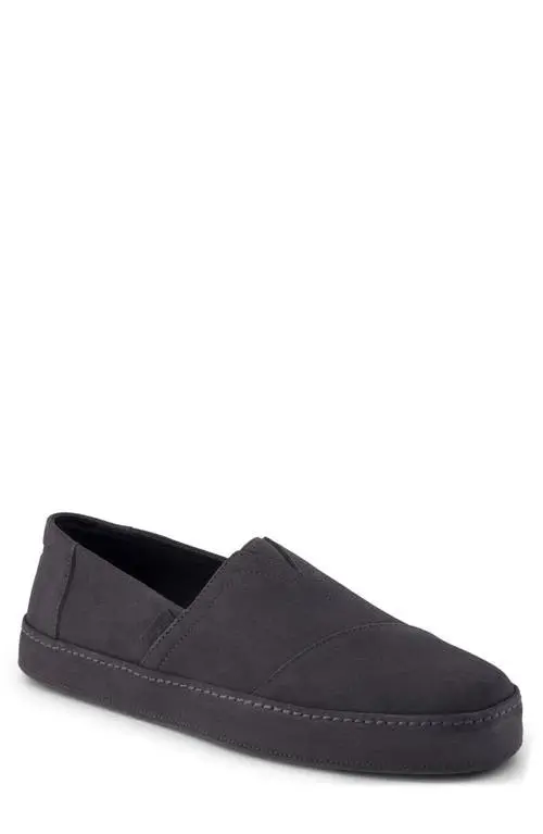 Toms Alpargata Premium Slip On - Dark Grey