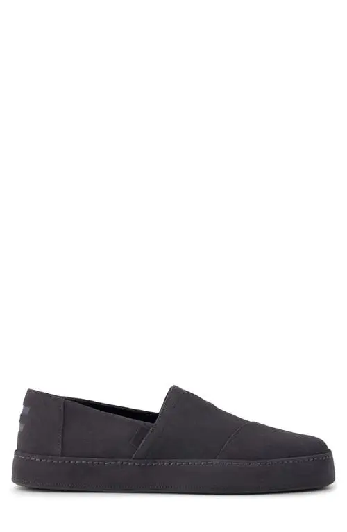 Toms Alpargata Premium Slip On - Dark Grey