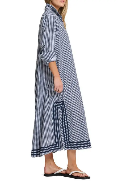 SHIRTY Pippa A-line Gingham Shirtdress