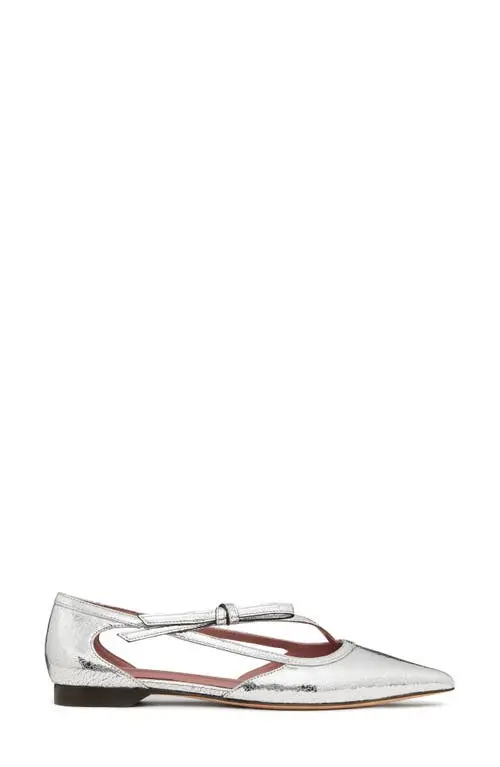 Kate Spade New York Loop Pointed Toe Leather Flat
