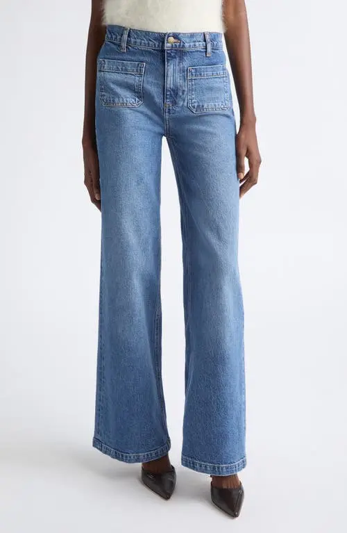 Ramy Brook Cleo High Waist Wide Leg Jeans